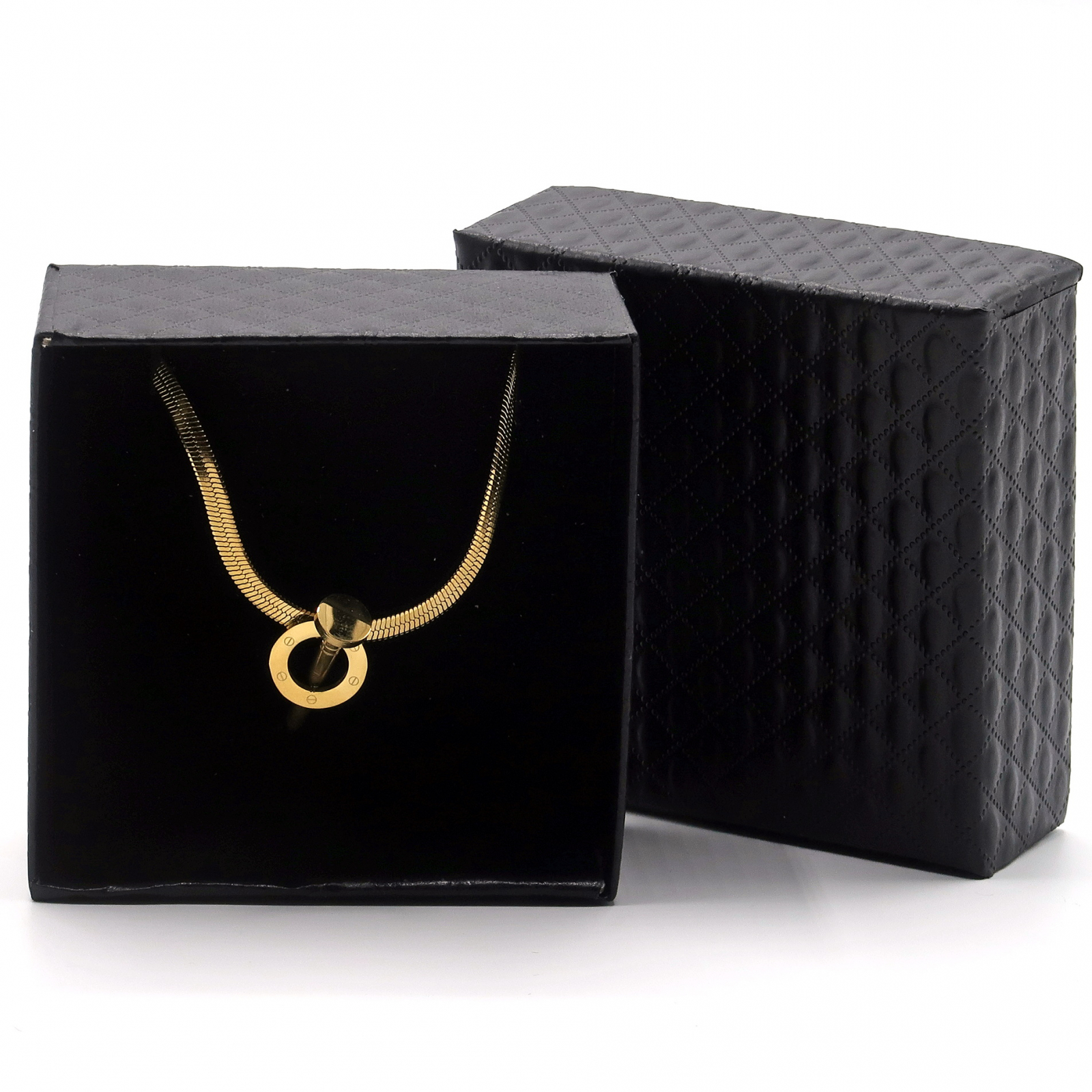 Colier Cui Otel inoxidabil Auriu - Simbol al puterii si prosperitatii ...