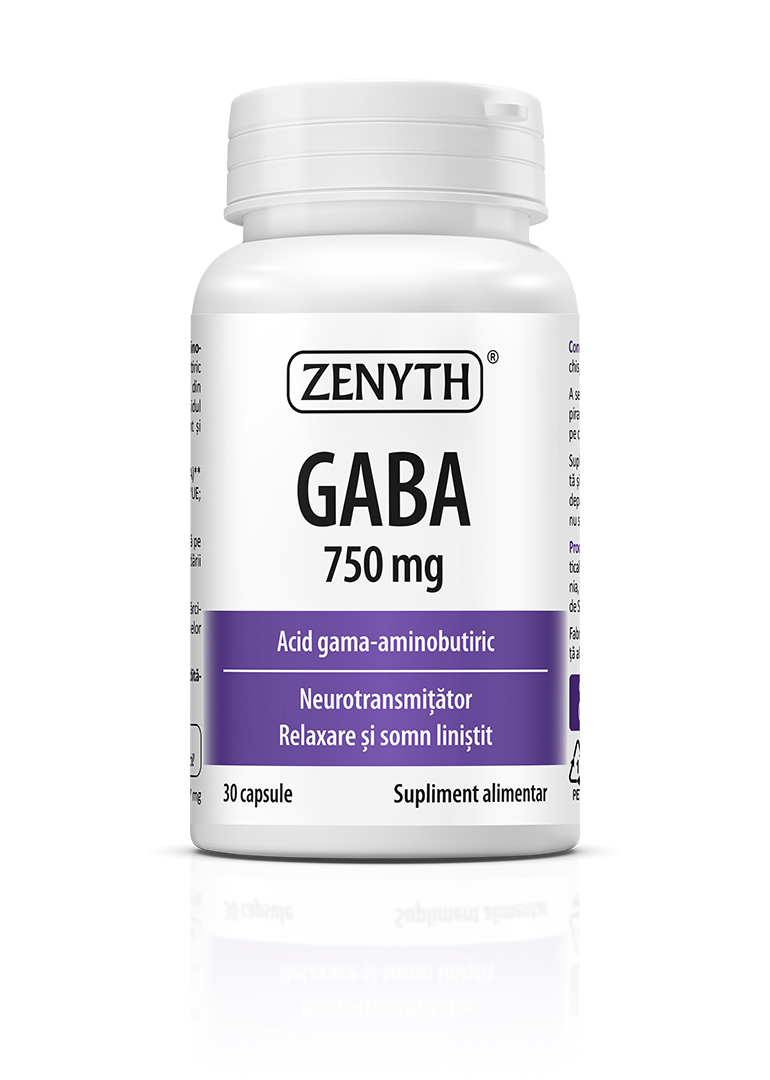 Gaba 750mg. 30 capsule Zenyth