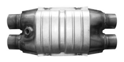 Catalizator (2x iesire; 2x intrare; OBD) EURO 3 100% potrivit ⭐ Autoscan