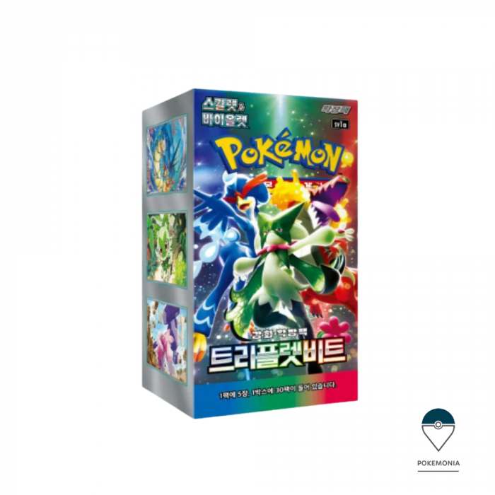 Set cartonase Pokemon TCG Triple Beat Booster Box Koreeana