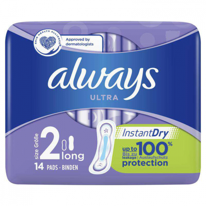 ALWAYS ABSORBANTE 14BUC/SET ULTRA LONG SIZE2