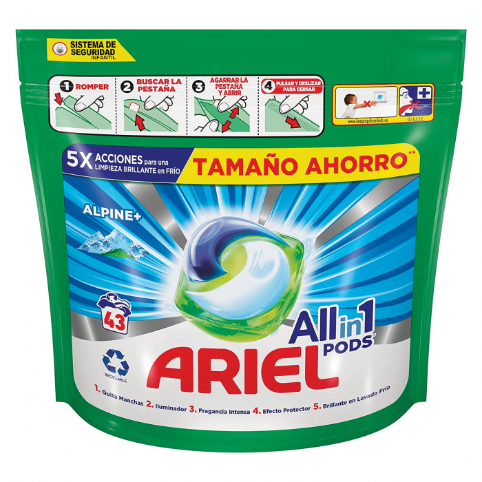 ARIEL LICHID CAPSULE PODS 43BUC/SET ALPINE