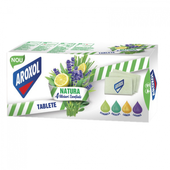 AROXOL NATURA PASTILE 30BUC/SET