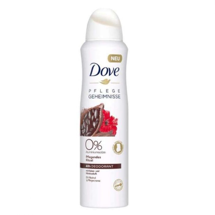 DOVE DEO DAMA 150ML COCOA HIBISCUS
