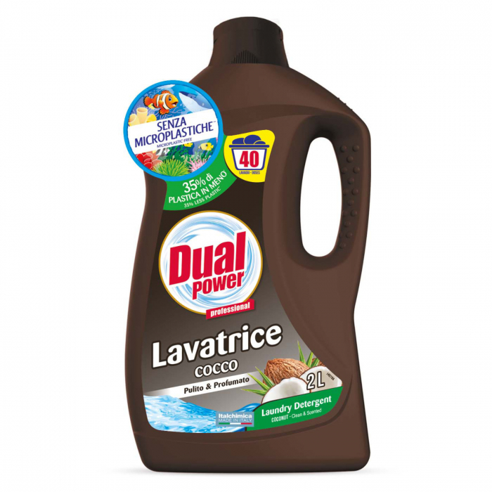 DUAL POWER DETERGENT RUFE 2L (40SPALARI) COCOS