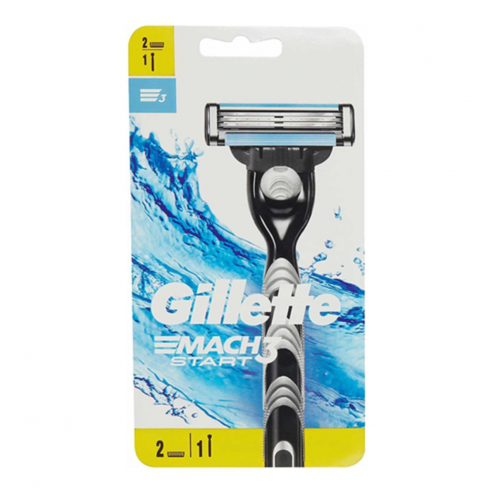 GILLETTE APARAT RAS MACH3 CU 2 REZERVE