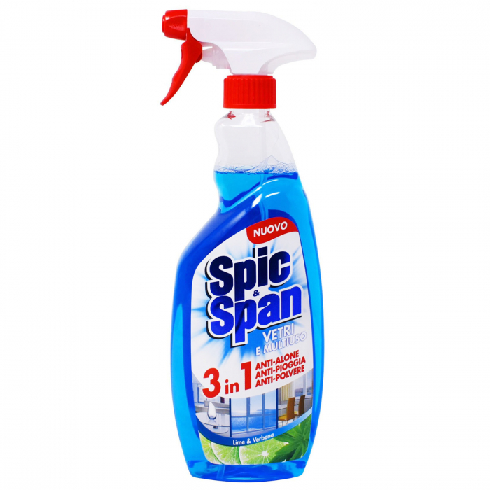 SPIC SPAN SOLUTIE GEAM 3 IN 1 CU POMPITA 750ML