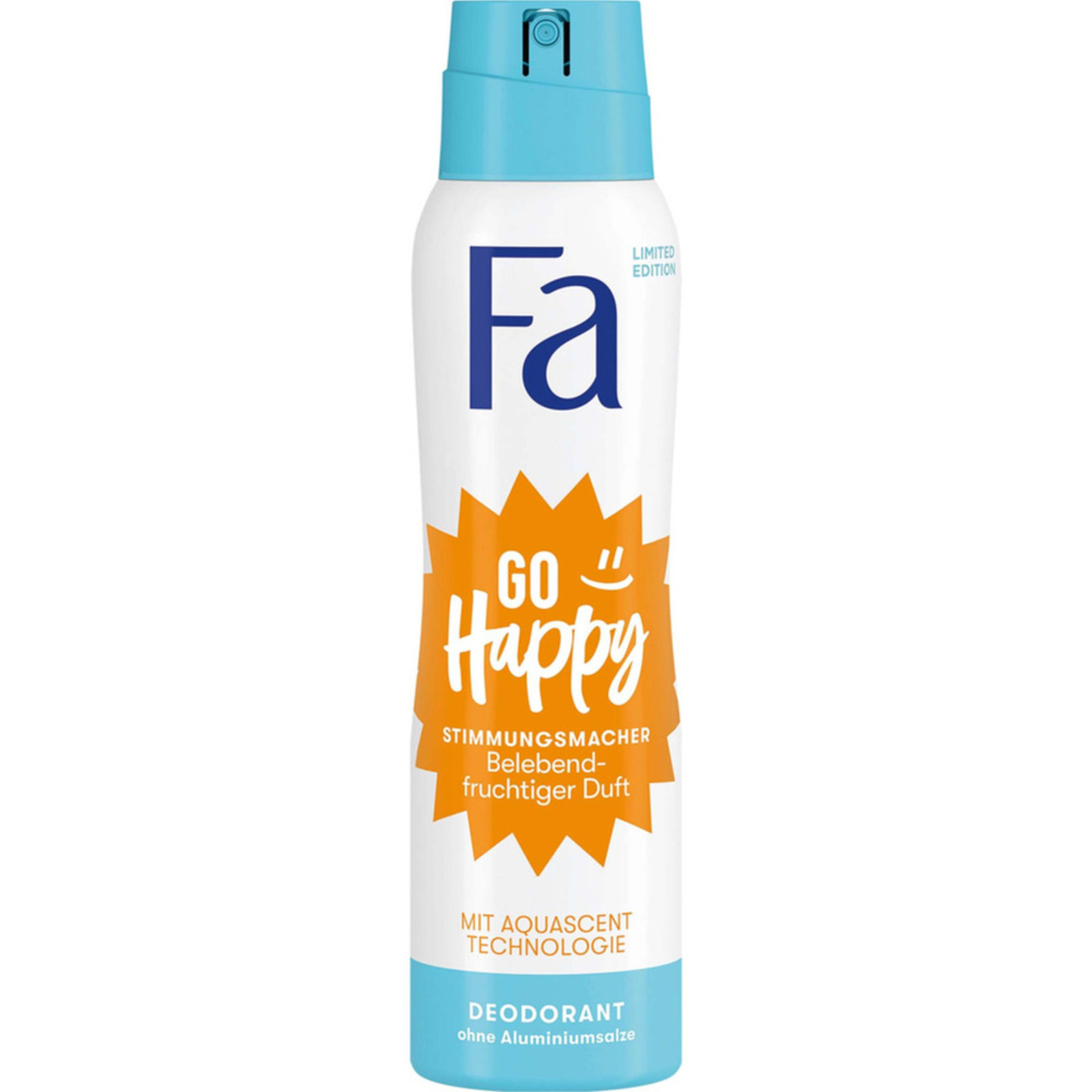FA DEO SPRAY DAMA 150ML GO HAPPY