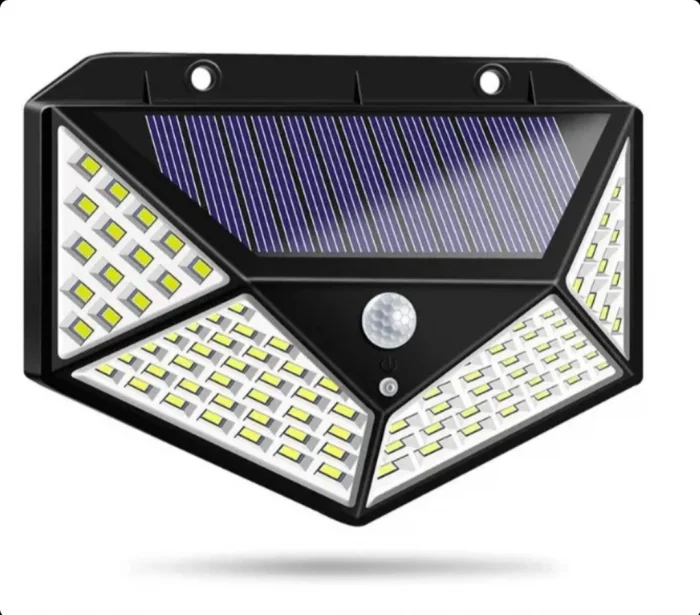 SET 10 LAMPI SOLARE 100 LED - 3 MOD ILUMINARE