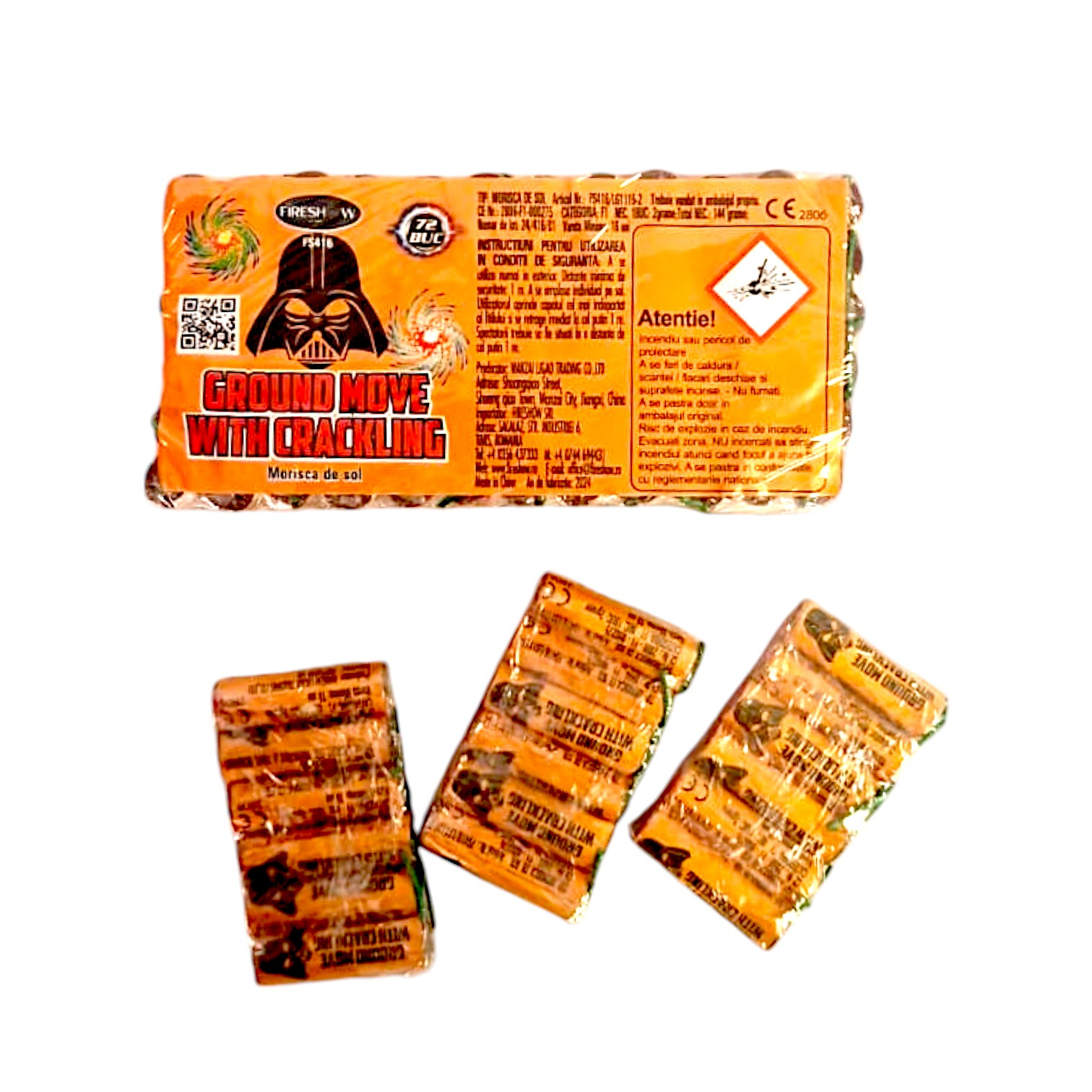 Titirez morisca de sol Vampire Spinner - Pyro-Shop.ro