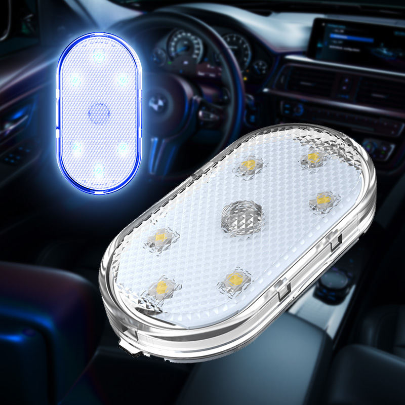 Lampa LED Touch Senzor 7 Culori pentru interiorul masinii