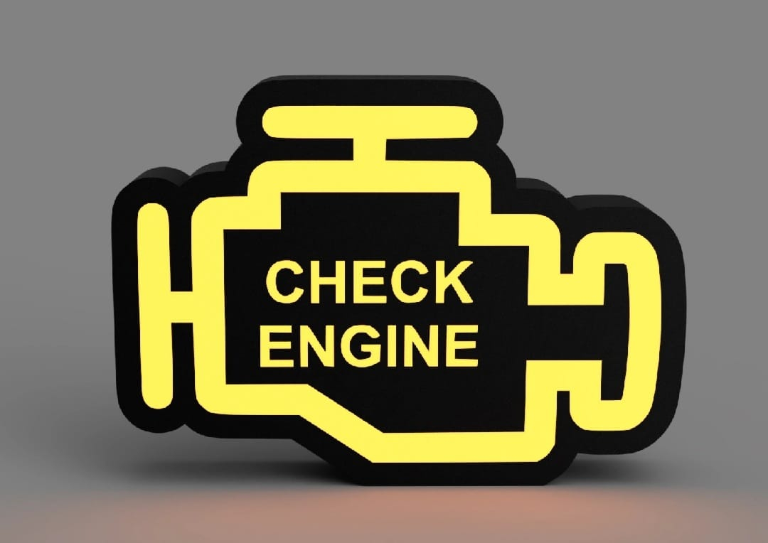 Lampa LED "Check Engine"