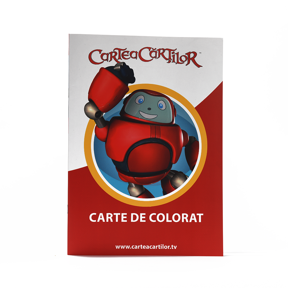 Cartea cărților carte de colorat