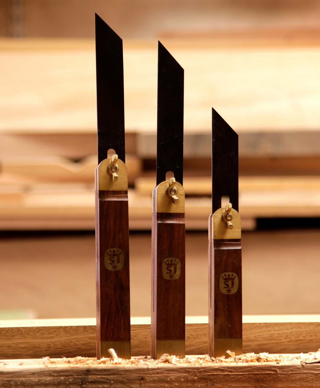 Echer reglabil tamplarie cu lamela de otel, maner lemn, Spear & Jackson ...