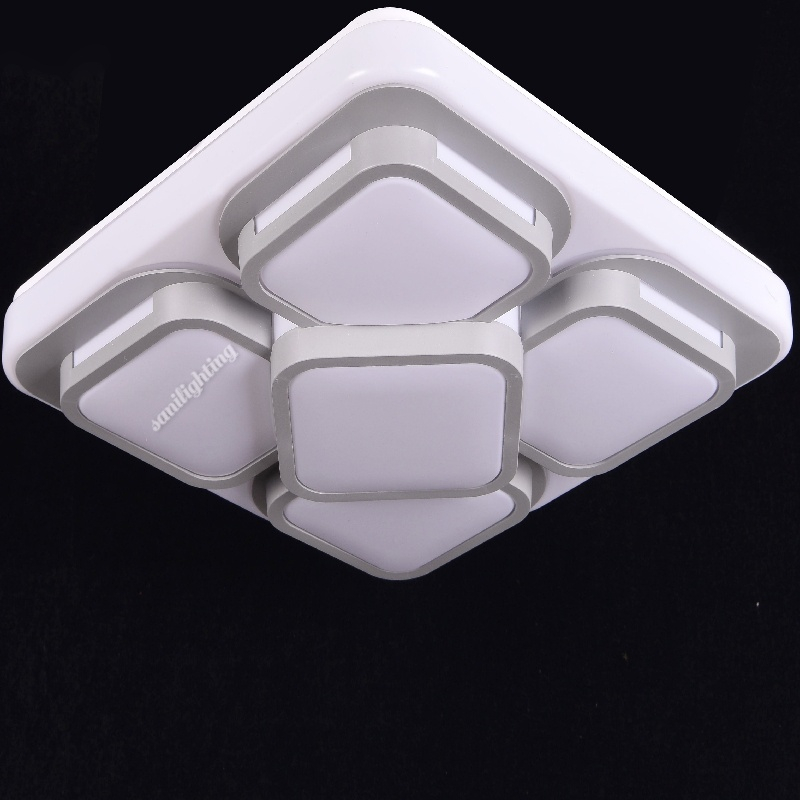 Aplica led 96W cu telecomanda patrat 3 tipuri de lumina