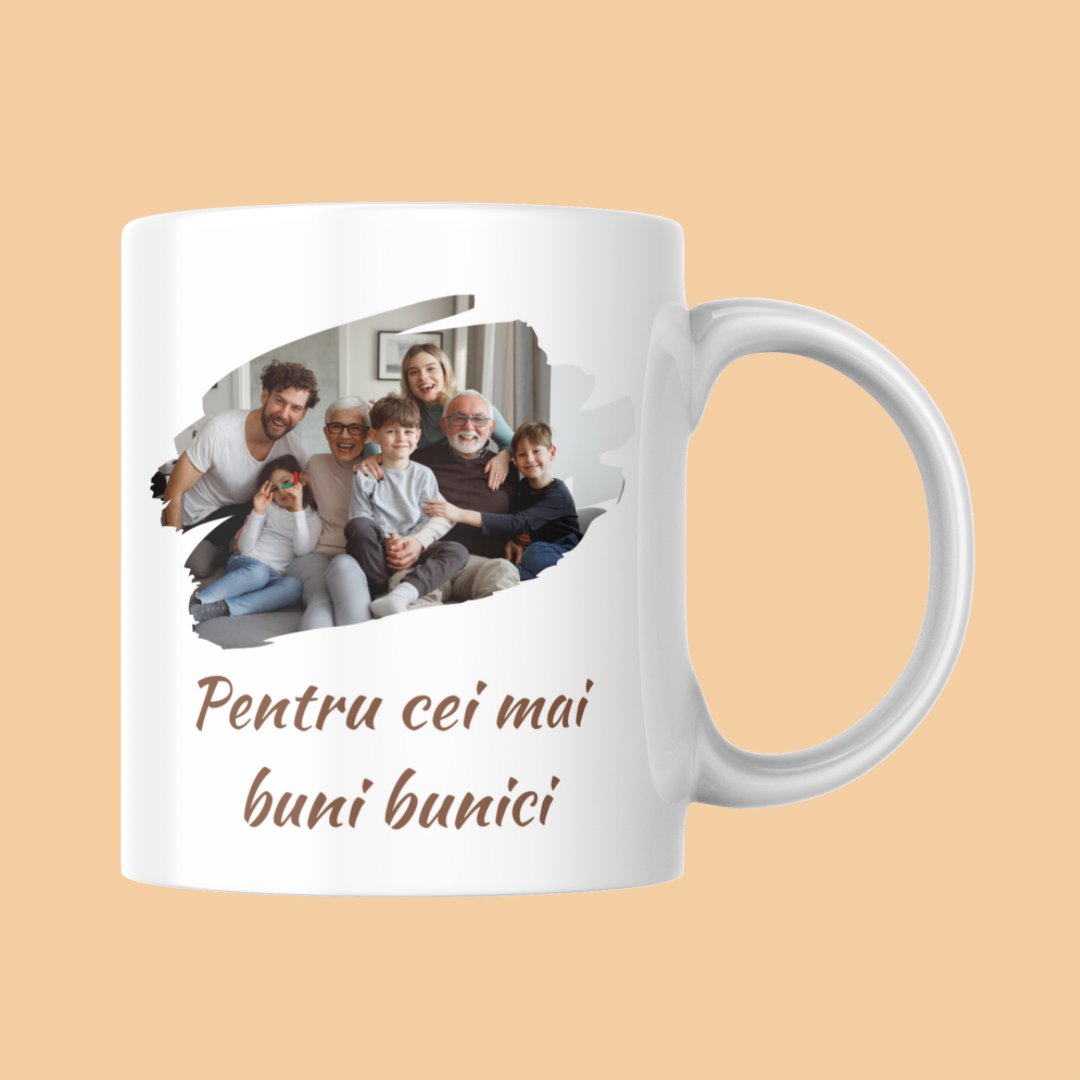Cana Personalizata Pentru cei mai buni Bunici