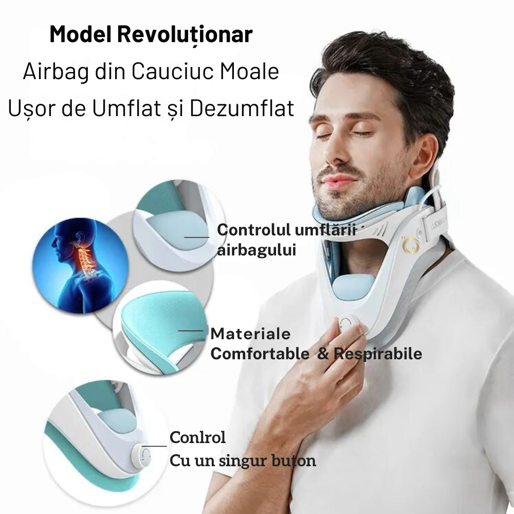 Guler Cervical pentru Spondiloza si Hernie Cervicala