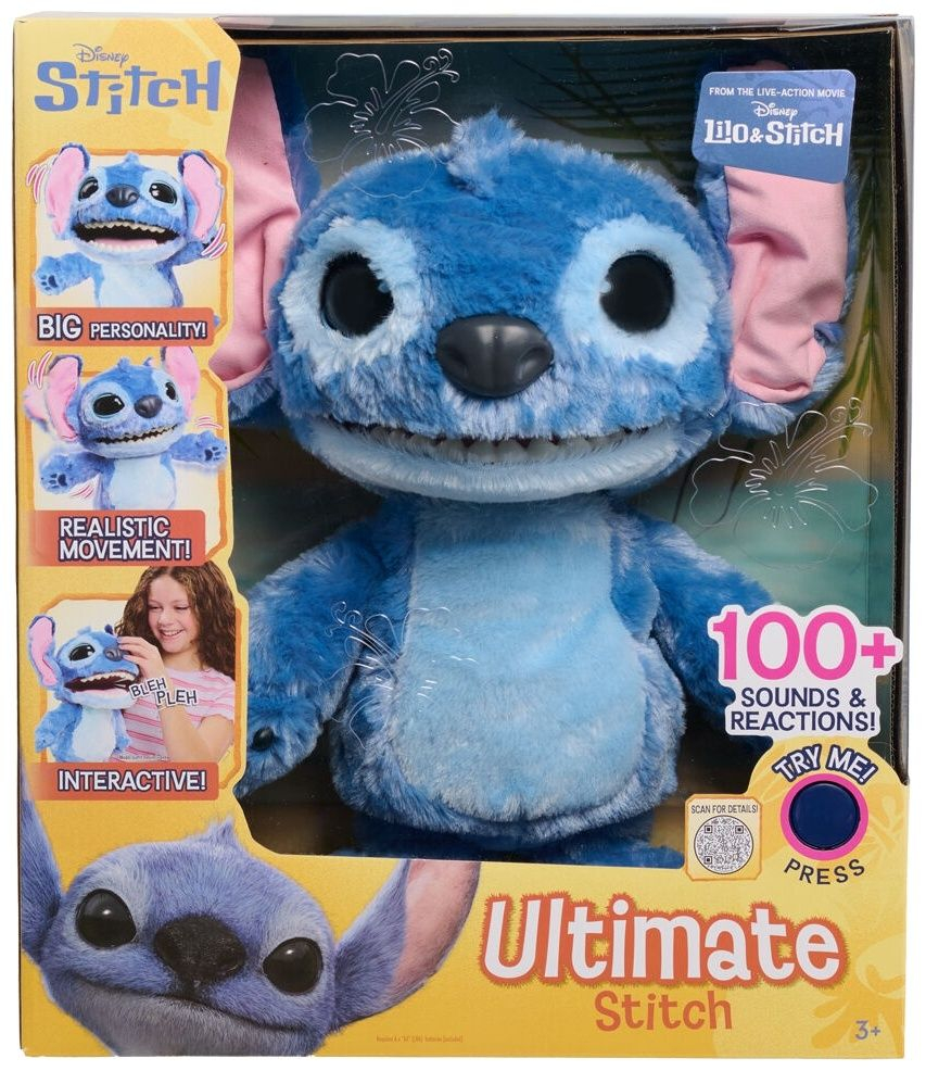 Stitch Interactiv Disney – 100+ Sunete și Reacții Amuzante