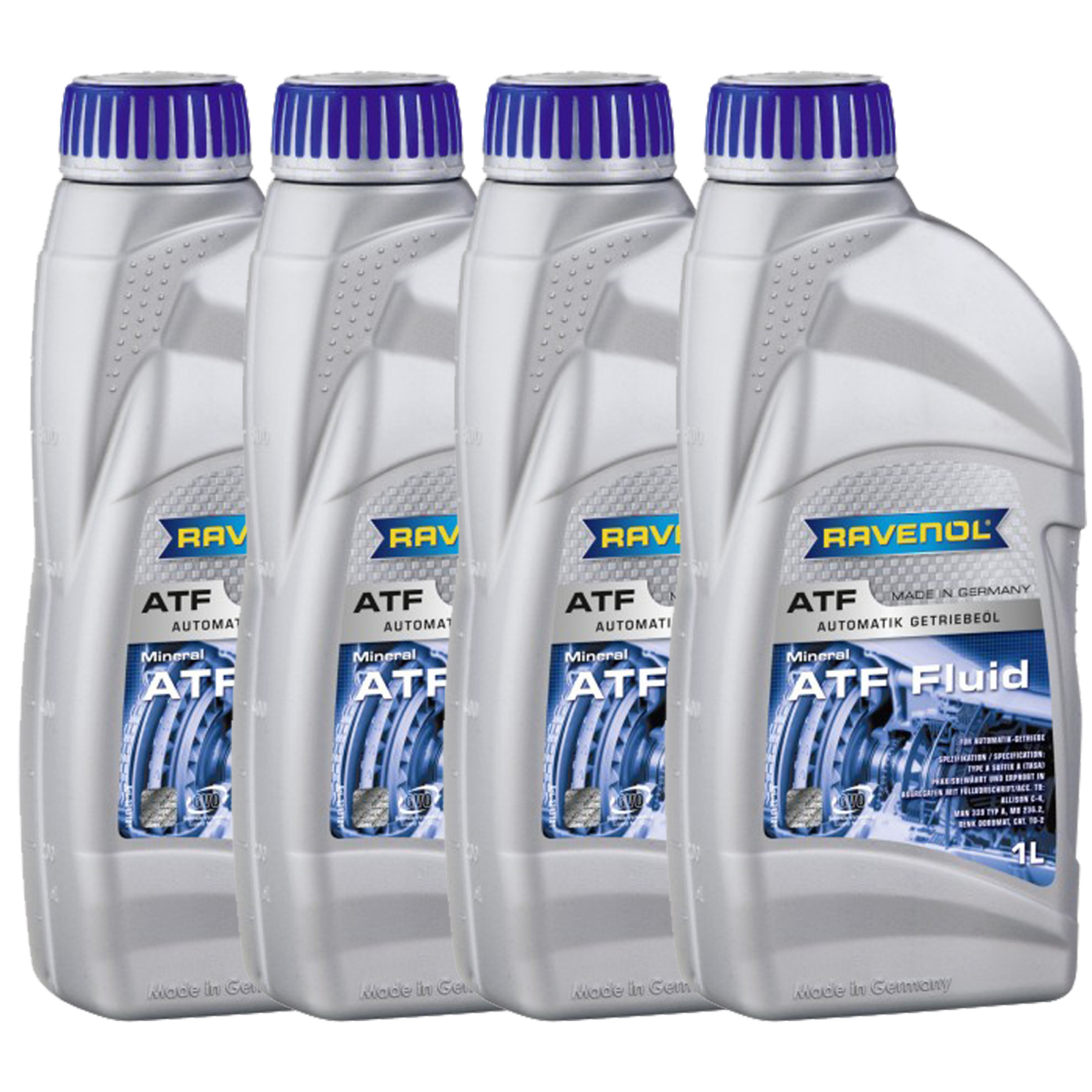Pachet 4 litri ulei Ravenol ATF Fluid