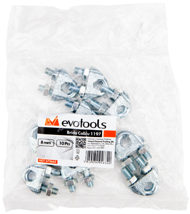 Brida Cablu DIN 741 - EvoTools - Cod: 675662