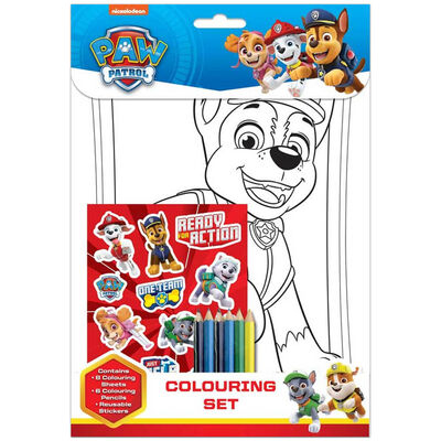 Set de colorat Paw Patrol