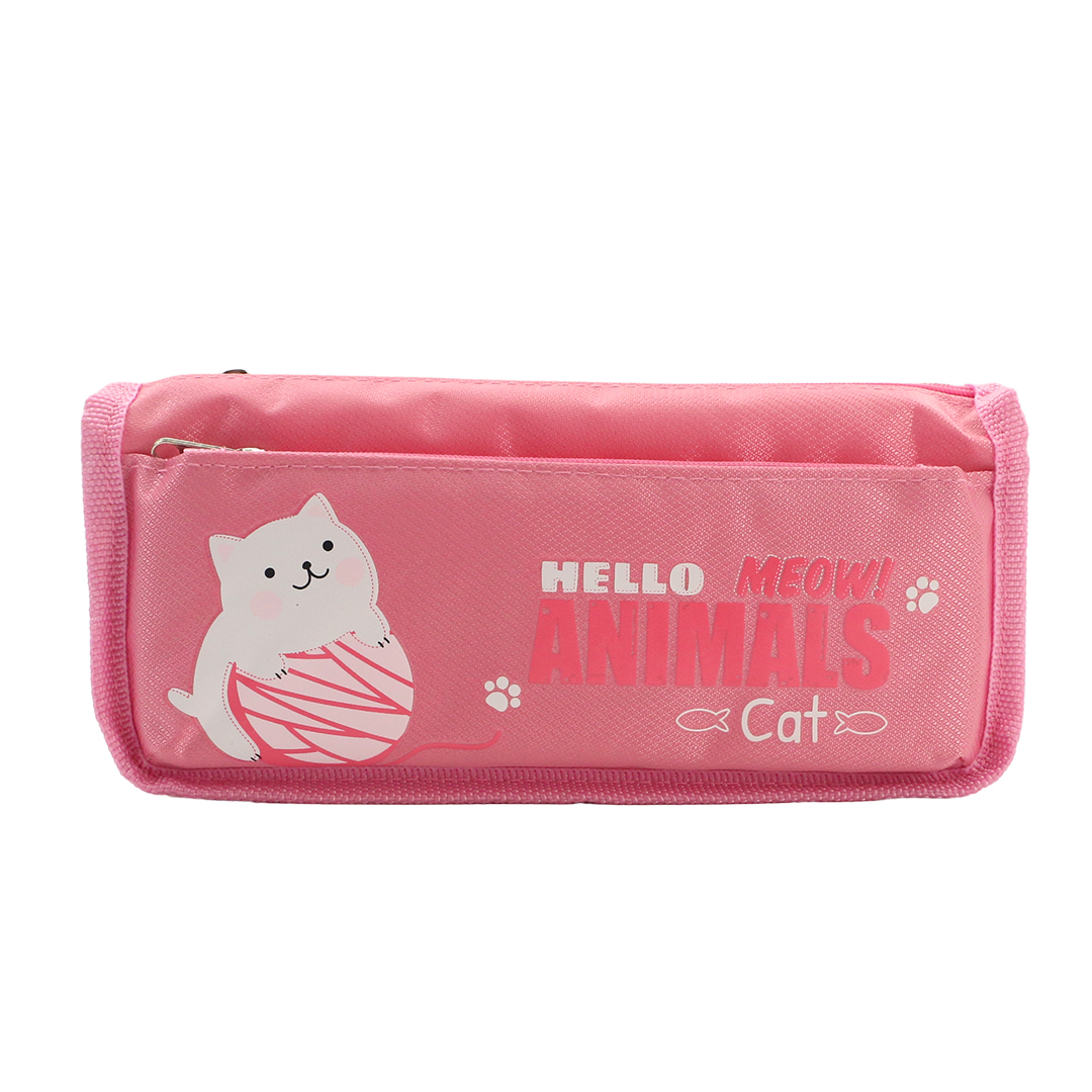 Penar neechipat cu 2 compartimente model pisica HZ-7101roz