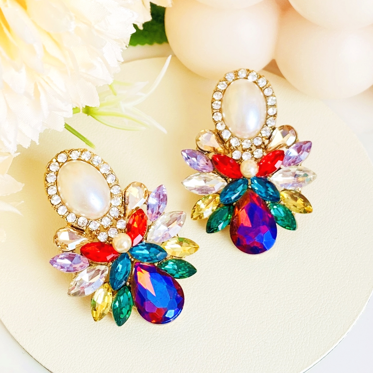 Cercei Cristale Colorate - Idei de Cadou | ZURIEVA