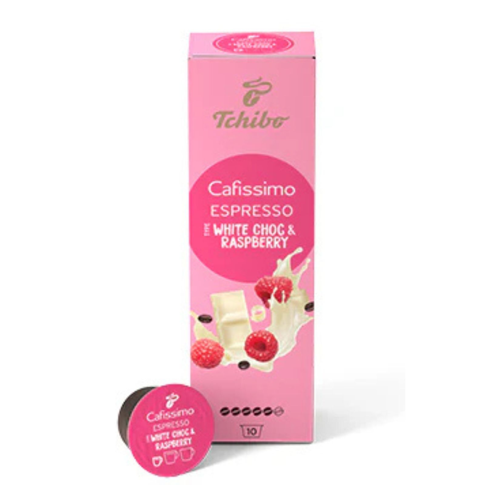 Capsule, Cafissimo, Espresso, White Choc & Raspberry, 10 cps, 70 g ...