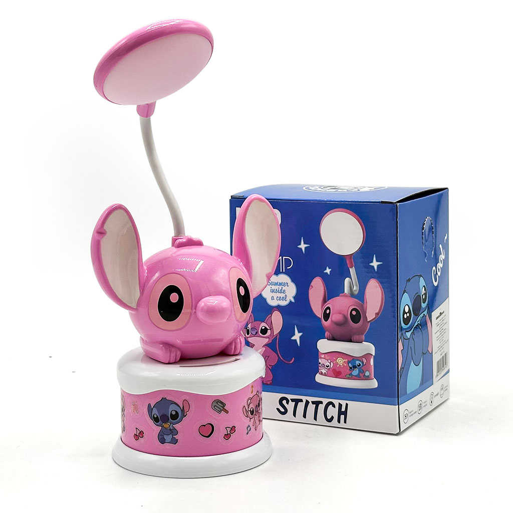 Lampa LED pentru Birou, Design Personaj Roz, Lumina Reglabila, Jucarie ...