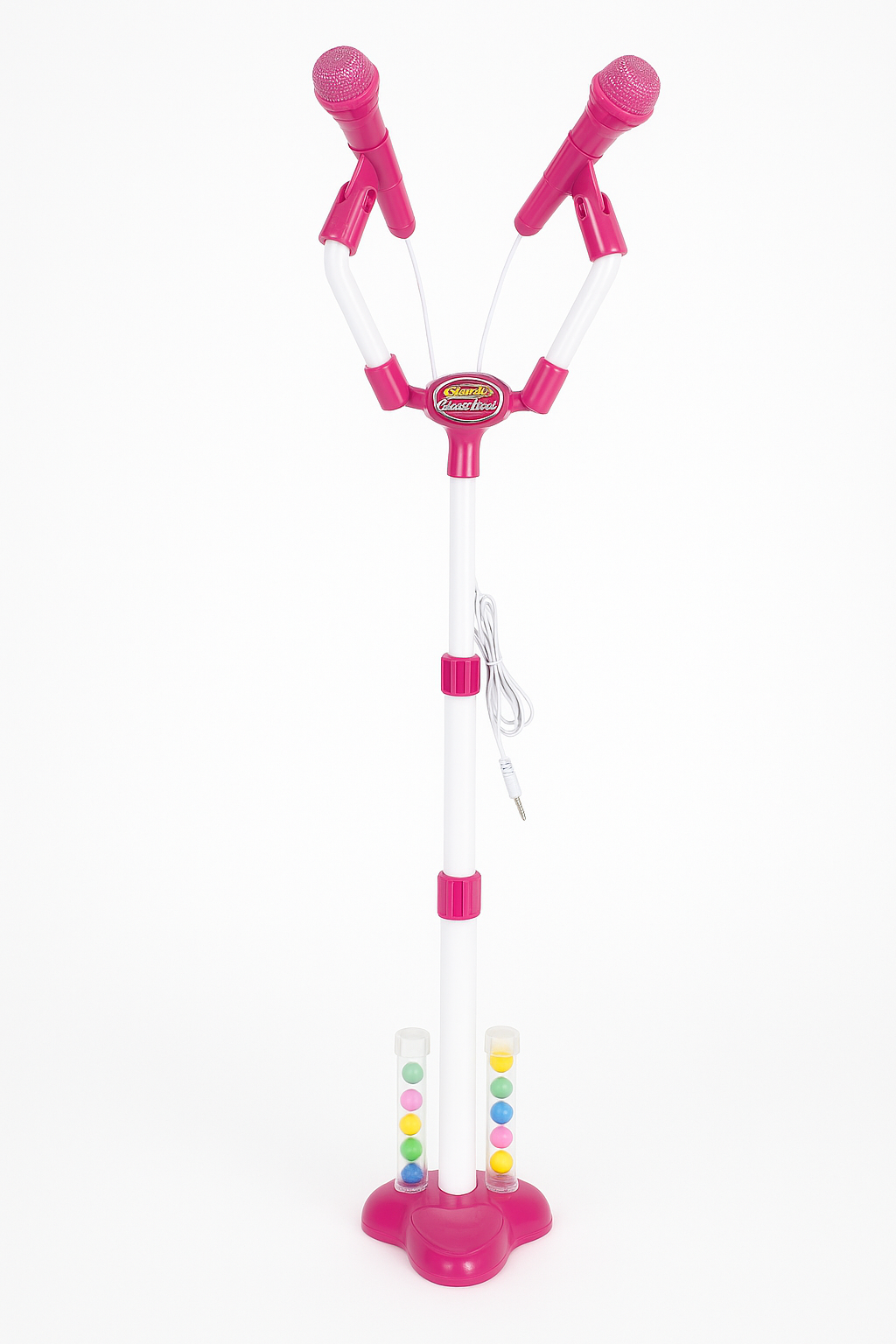Microfon Muzical cu Stativ – Singer Microphone, Reglabil 60–104 cm ...