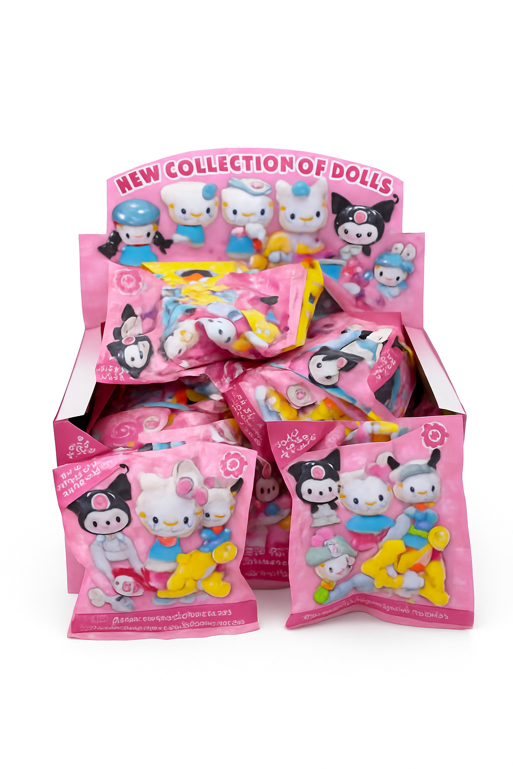 Set 24 figurine surpriza – colectie papusi colorate, modele diverse