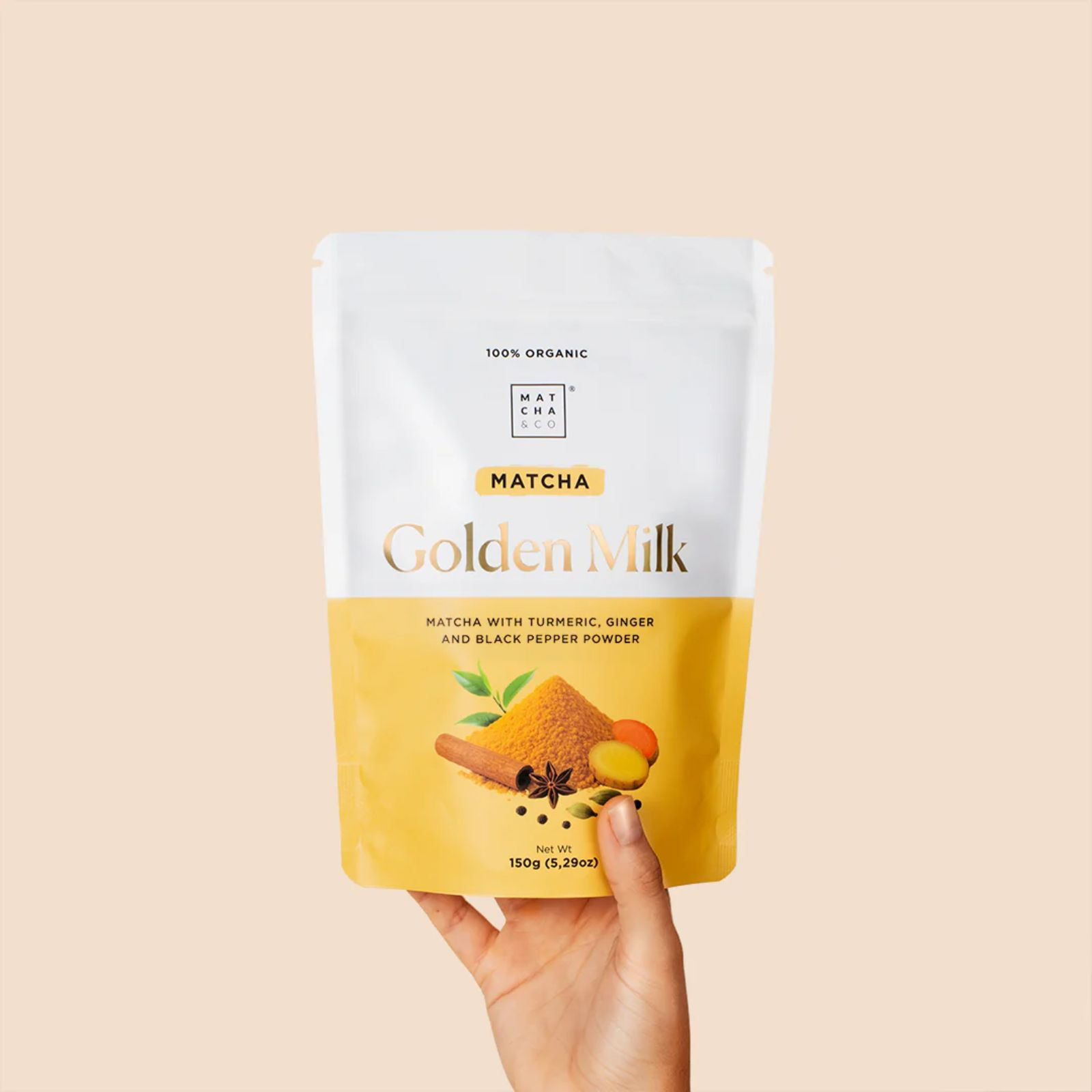 Pudră Matcha & Turmeric Matcha Golden Milk 150g