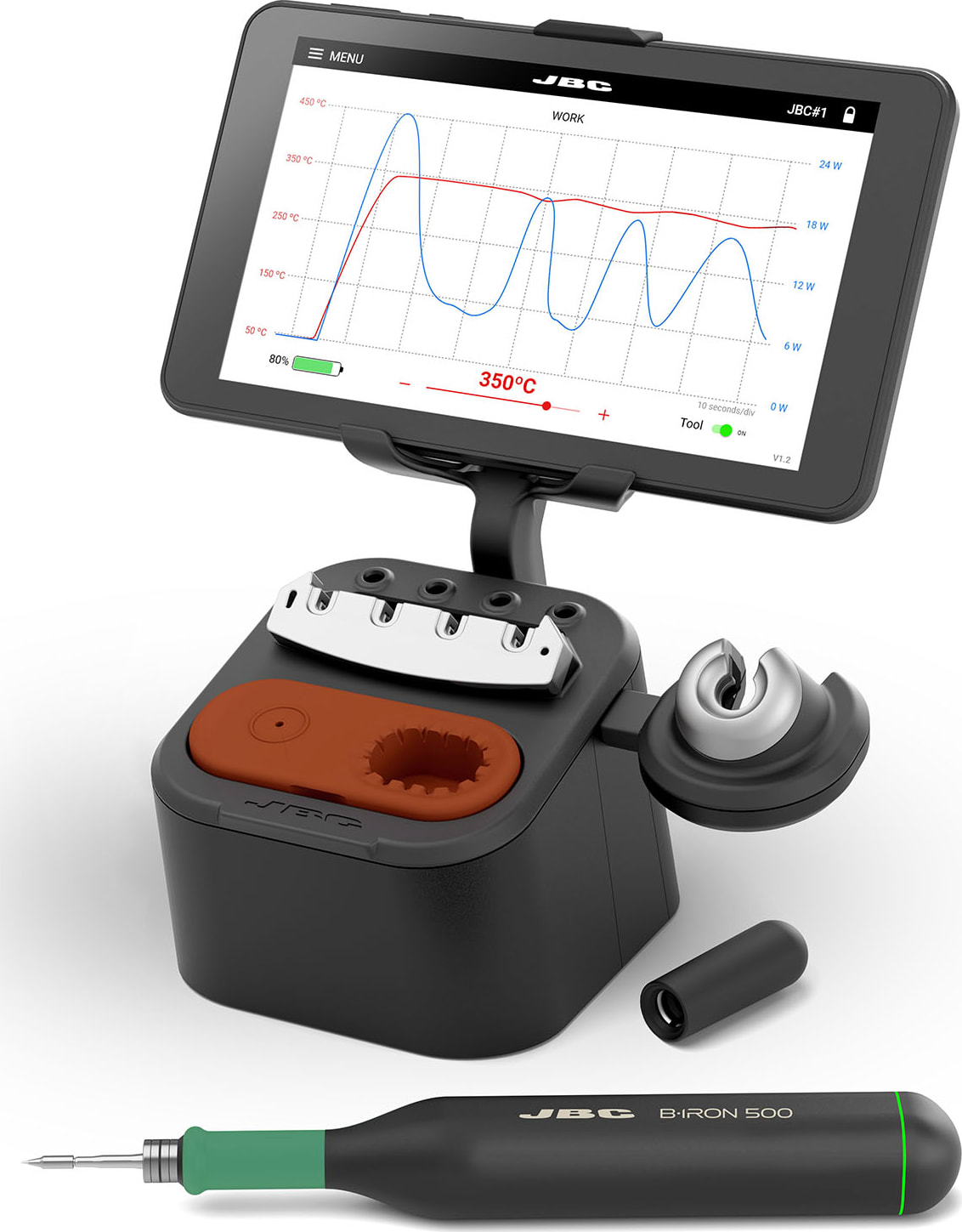 Stație de lipit JBC TOOLS JBC-BIS-5A - digital, touchpad