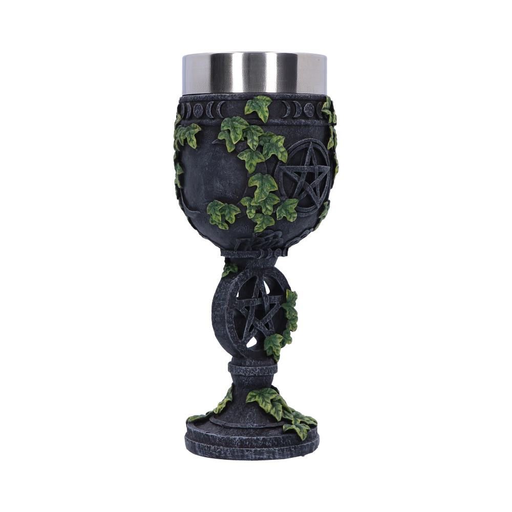 Aged Pentagram Goblet – Pocal Gotico-Ezoteric cu Pentagramă | Eternis Art