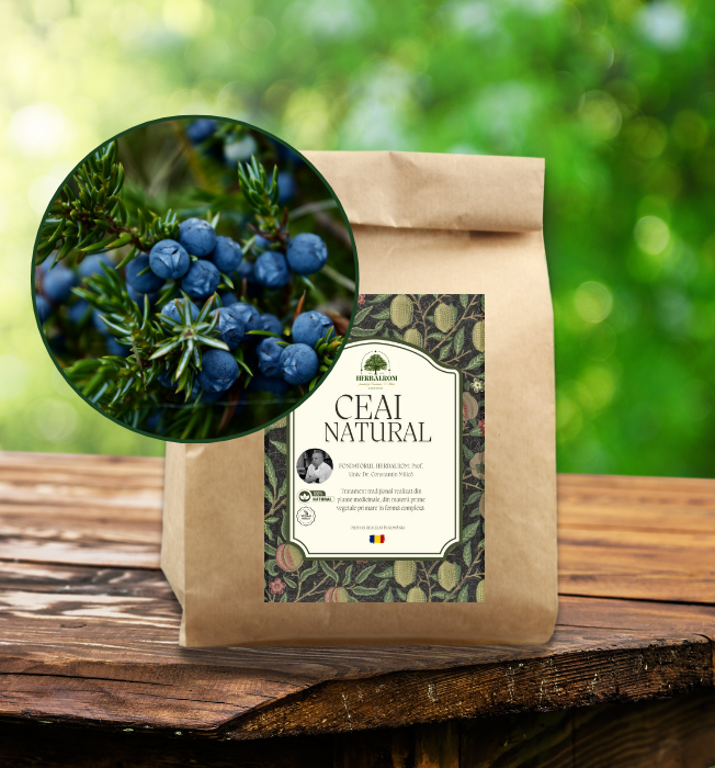 Comanda acum Ienupar boabe uscate 100g Herbalrom