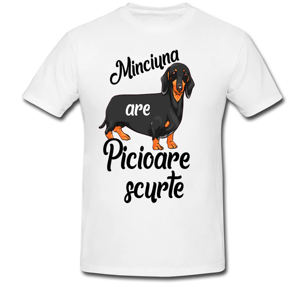 Tricou " Minciuna are picioare scurte