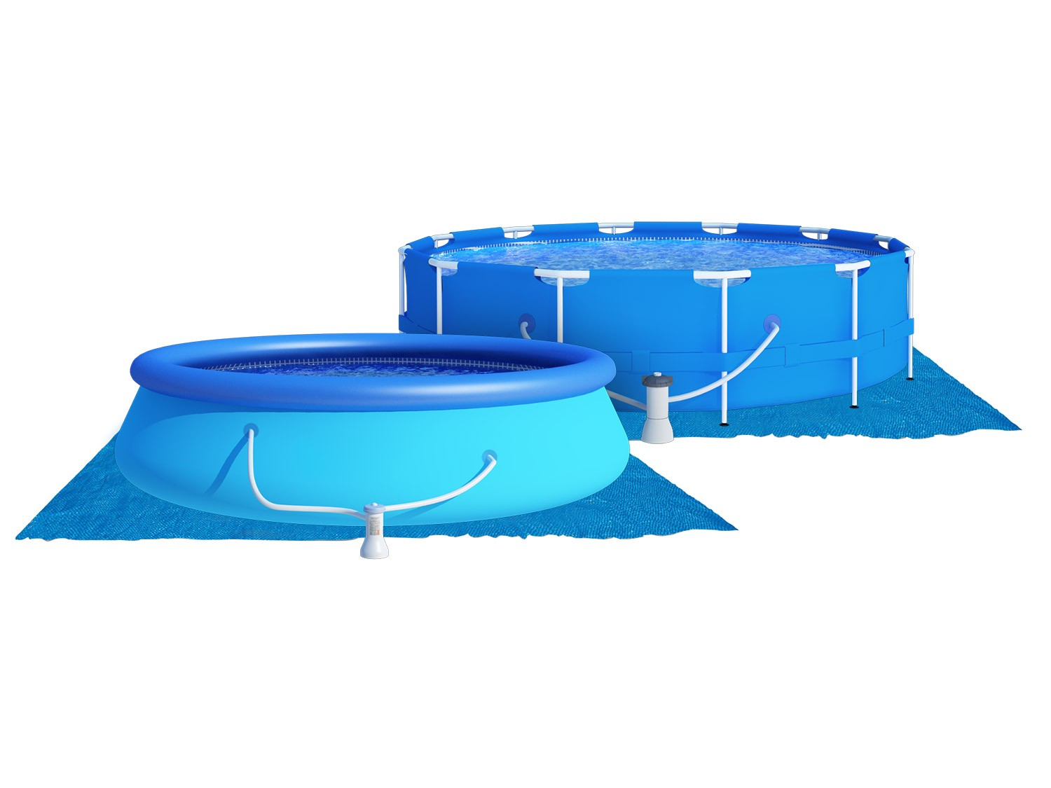 Covor de prelata din folie universala pentru piscina de | Smartic.ro